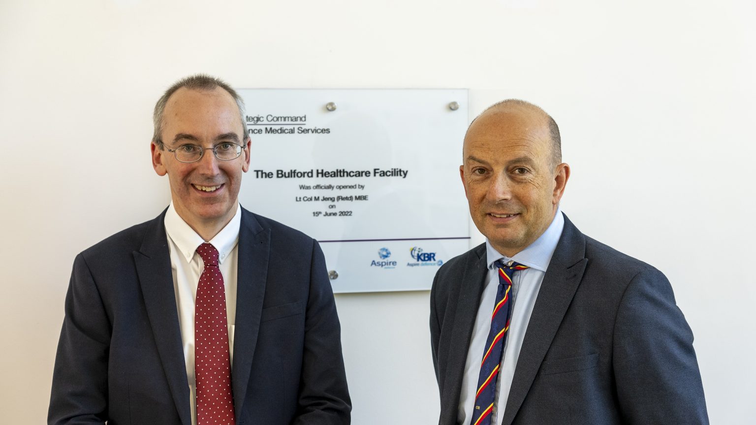 Bulford Healthcare Facility Officially Opened | Aspire Defence Limited